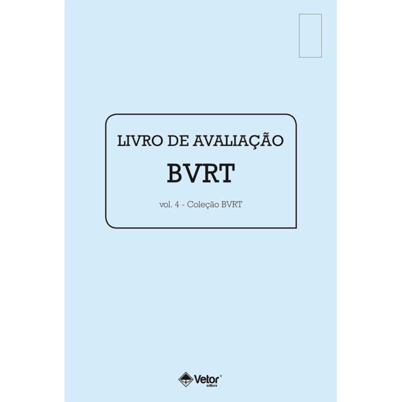 BVRT - Livro de Avaliação - Vetor Editora